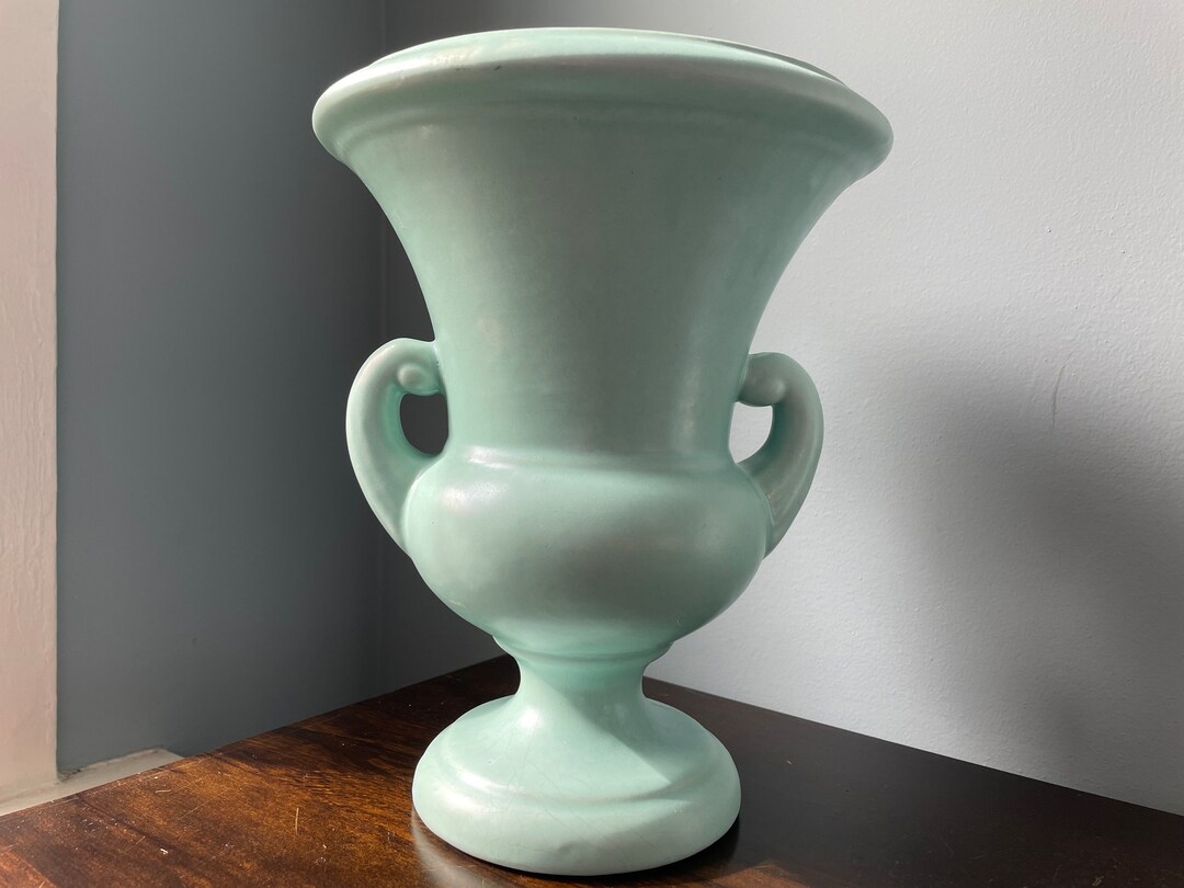 Vintage Haeger Pottery Vase Large Trophy Vase Urn Vase Matte - Etsy