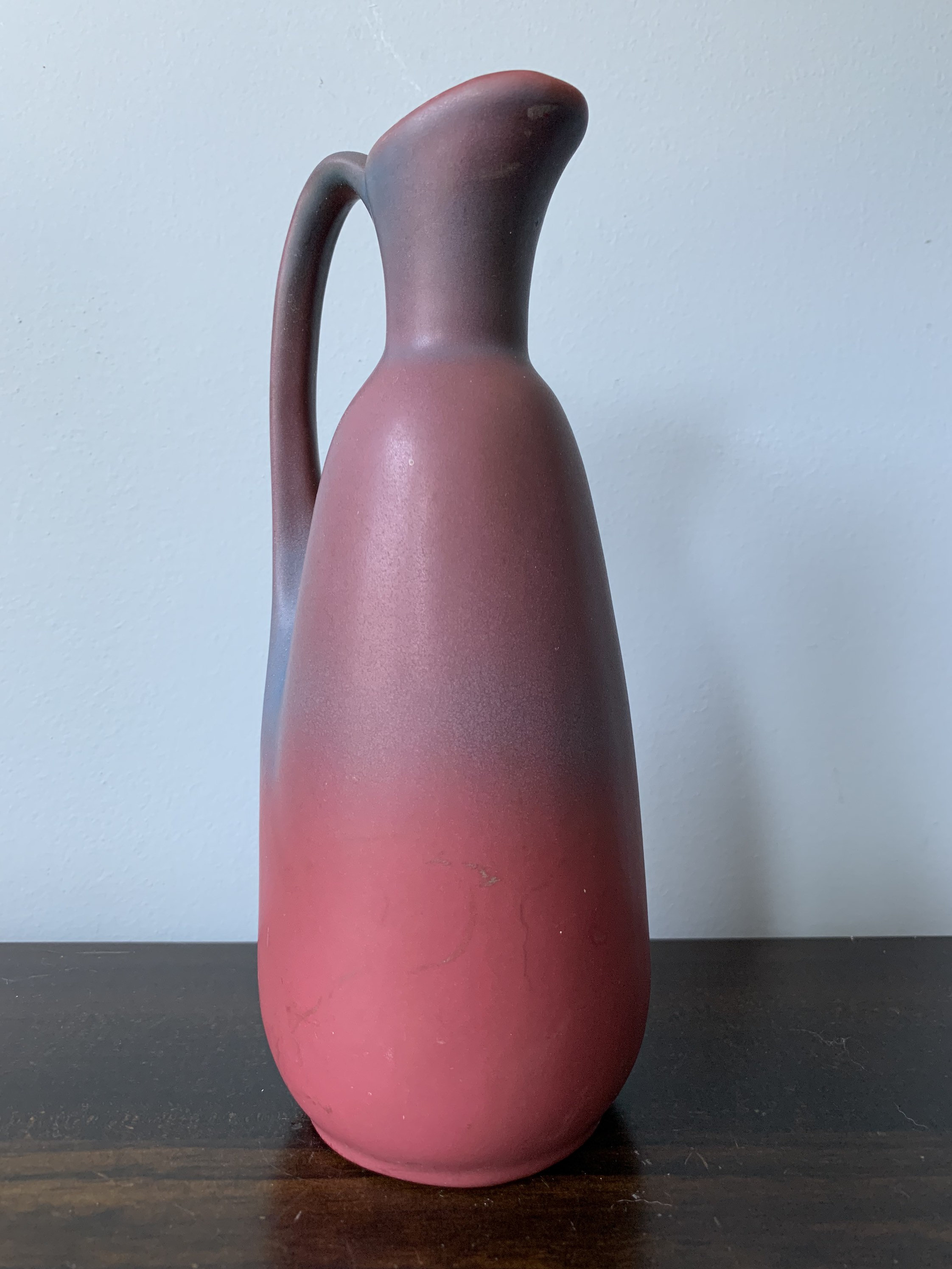 Van Briggle Pottery Pitcher Mulberry Persian Rose Vintage | Etsy