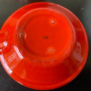 Vintage Poppy Trail Red Rooster Cup by Metlox Pottery Ceramic Mug Cups ...