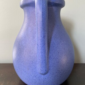 Burley Winter Pottery Vase Handles Arts and Crafts Vintage Ceramic Blue ...