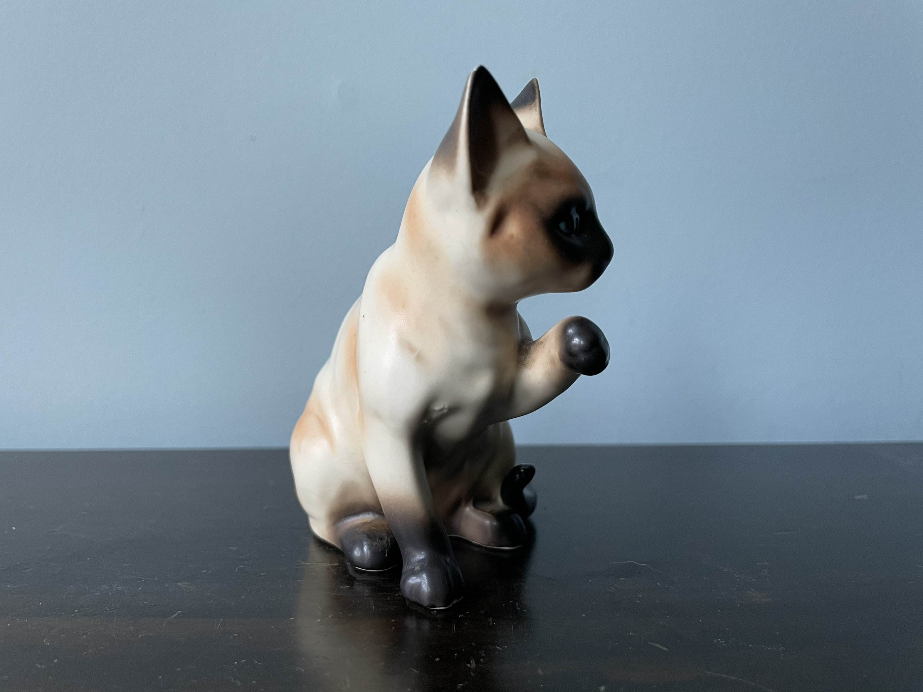 Vintage Lefton China Siamese Cat Planter Siamese Cat With | Etsy