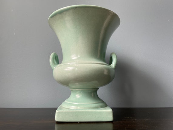 Vintage Red Wing Pottery Vase 871 Trophy Vase Ceramic Vase Urn - Etsy