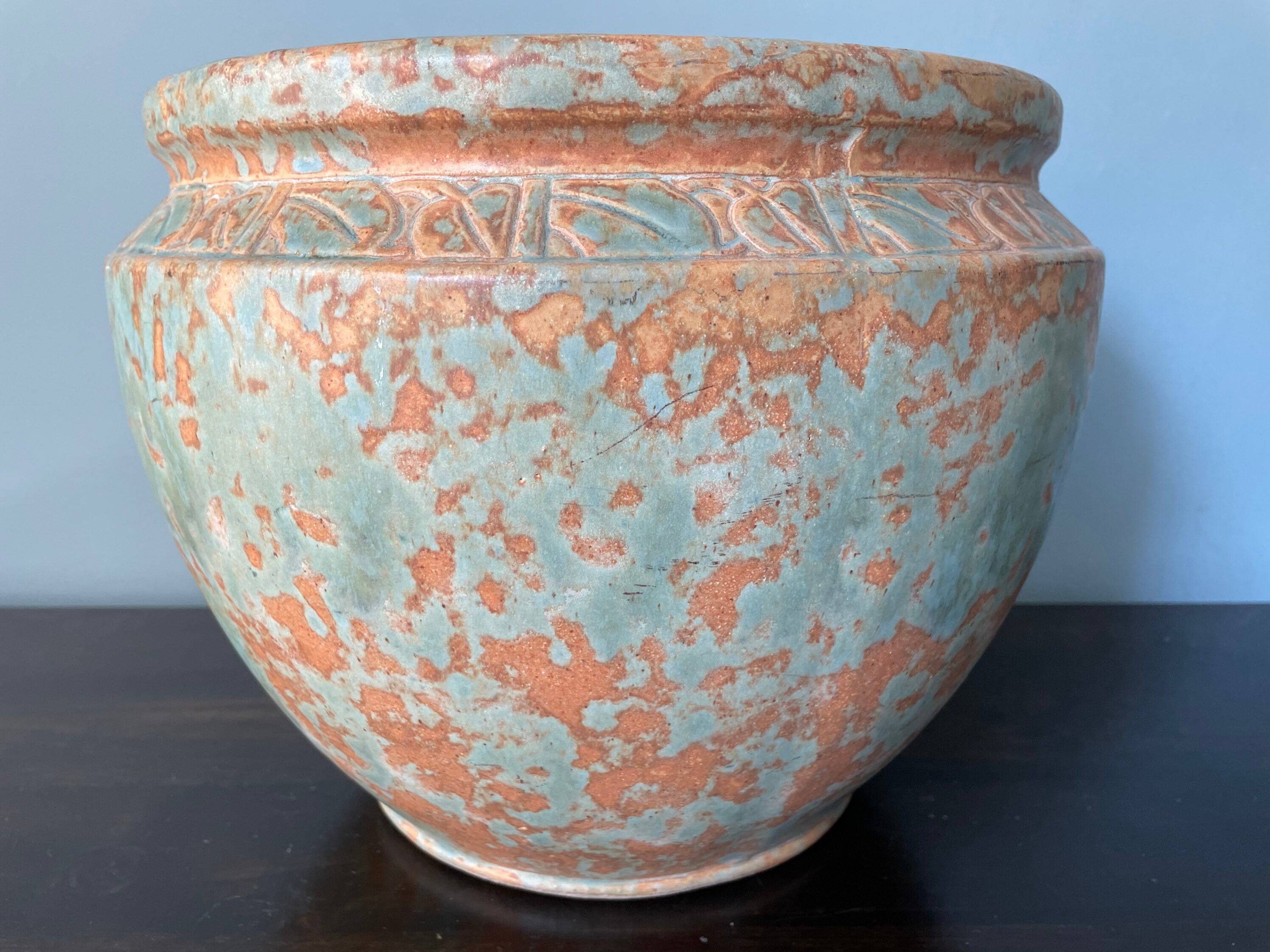 Antique Burley Winter Pottery Jardiniere 10 Arts and Crafts - Etsy