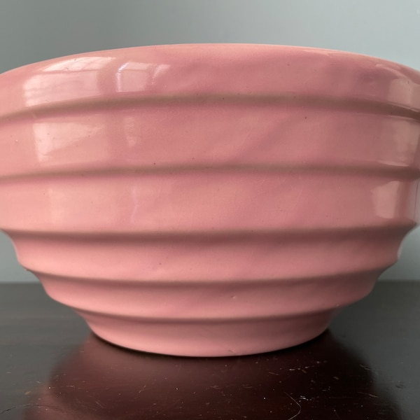Vintage Pink Bowl - Etsy