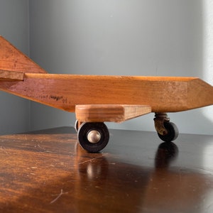 Vintage Community Playthings Airplane Wood Plane Toy Plane Maple - Etsy