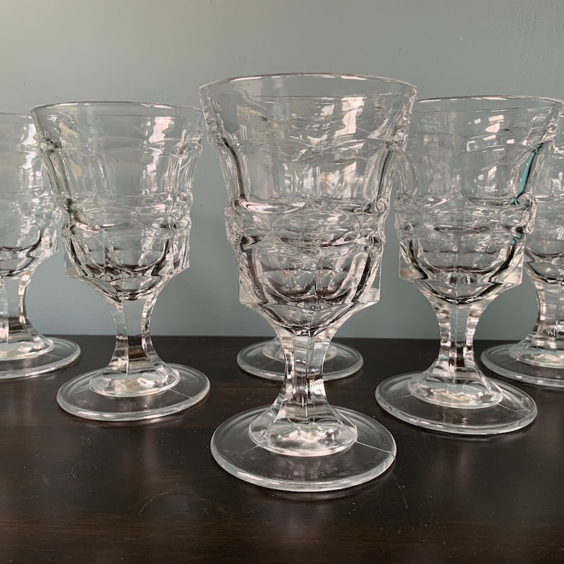 Water Goblets - Etsy
