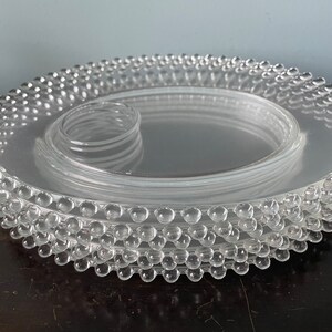 Vintage Candlewick Snack Set Imperial Candlewick Oval Snack Plate Cup ...
