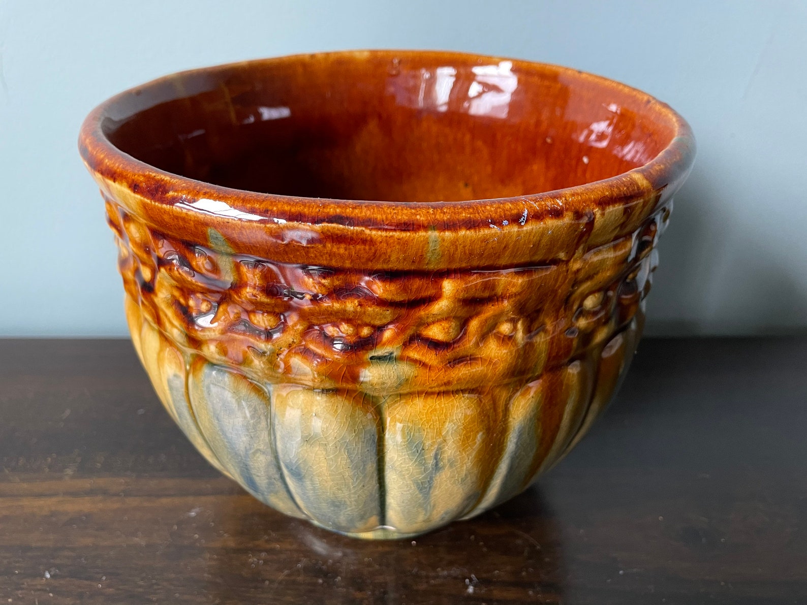 Vintage Mccoy Pottery Mccoy Jardiniere Mccoy Planter Flower - Etsy