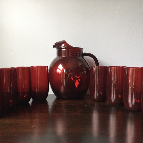 Ruby Red Lips - Etsy