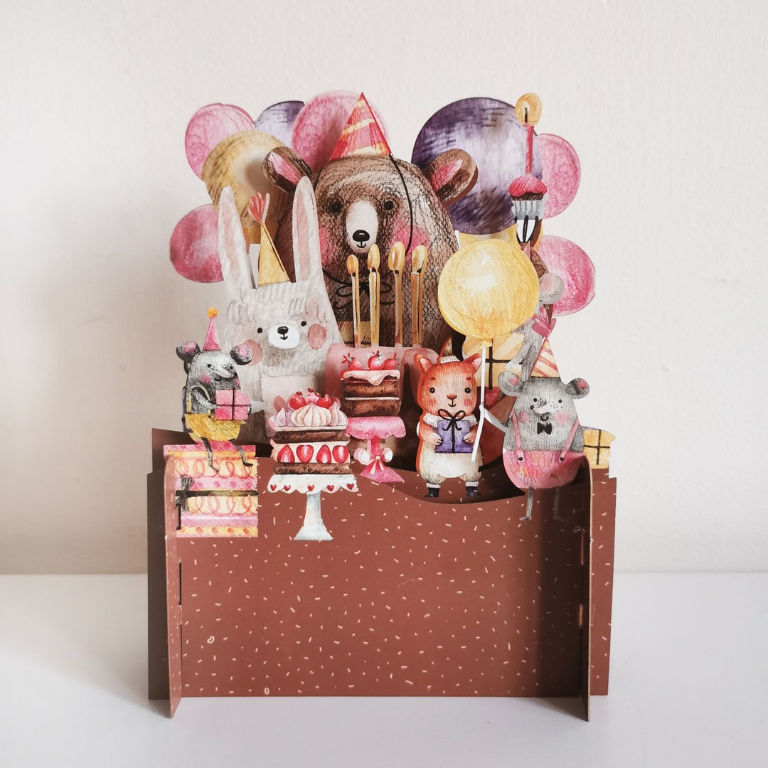 Balloons,cakes,bear,candles,cake Stand,party,animals,presents,party Hat ...