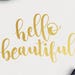 Hello Beautiful SVG Cutting Files / SVG for Cricut Silhouette - Etsy