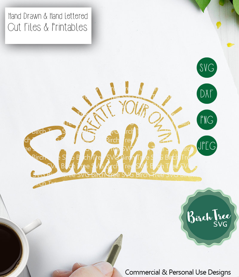 Create your own Sunshine SVG Summer SVG Sunshine Svg Cut | Etsy