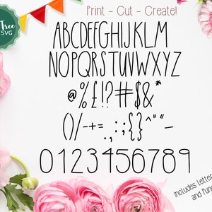 Rae Dunn Inspired Alphabet SVG Fonts Farmhouse Font SVG Svg - Etsy UK
