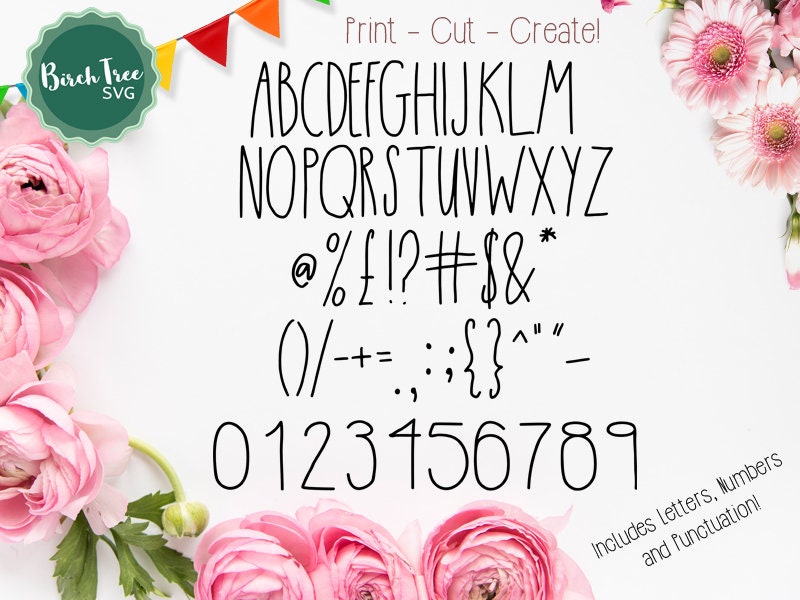 Rae Dunn Inspired Alphabet SVG Fonts Farmhouse Font SVG Svg - Etsy UK