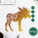 Moose Mandala Svg Cut File, Moose Svg, Moose Bull SVG, Alaska Svg ...