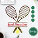 Tennis Monogram Svg Tennis Svg Tennis Coach Svg Tennis - Etsy
