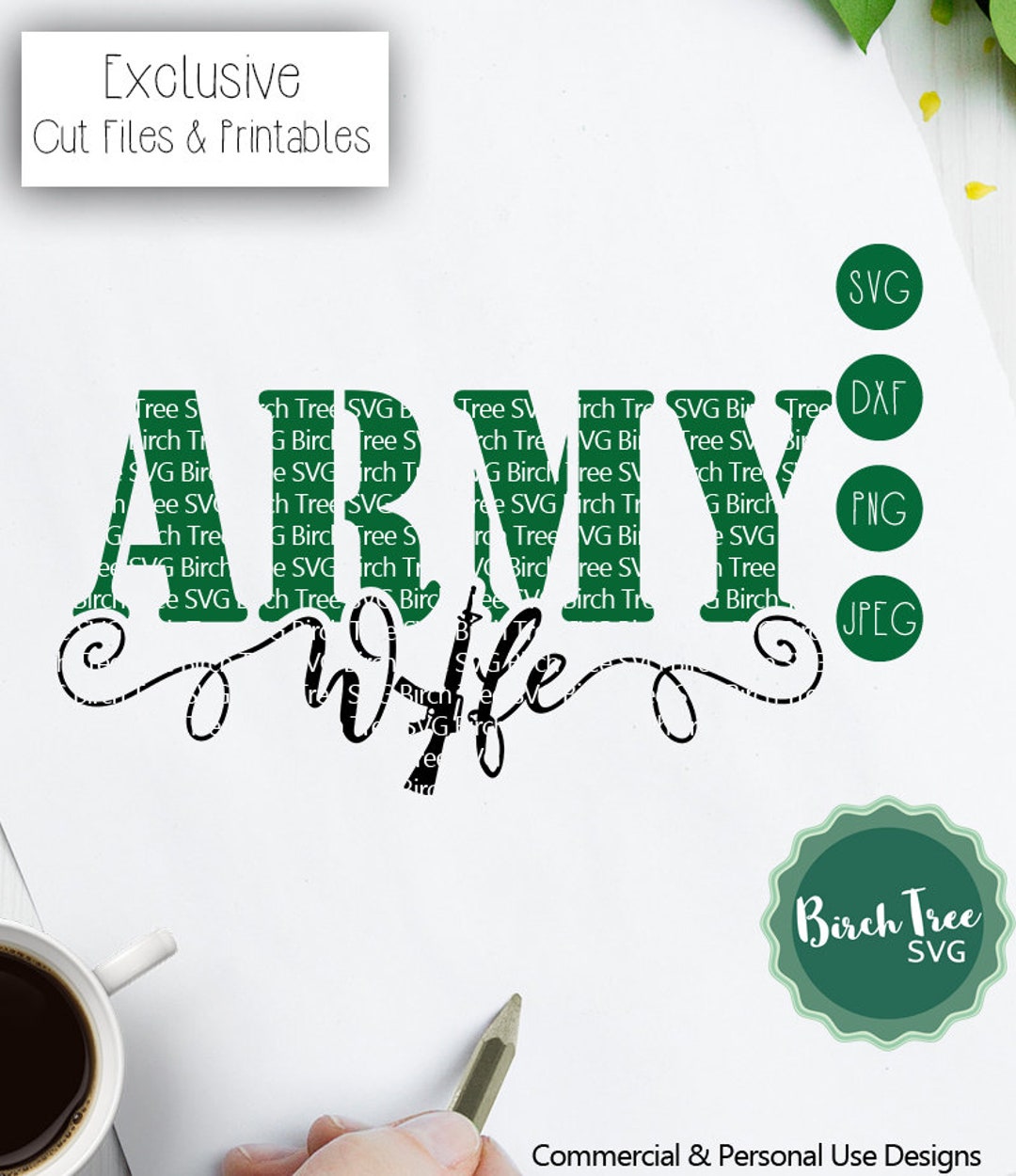 Army Wife Svg, Soldiers Wife Svg Cut File, Military Wife Svg Shirt ...