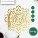 Faith Mandala SVG Cut File, Faith SVG, Mandala Clipart, Faith Zentangle ...