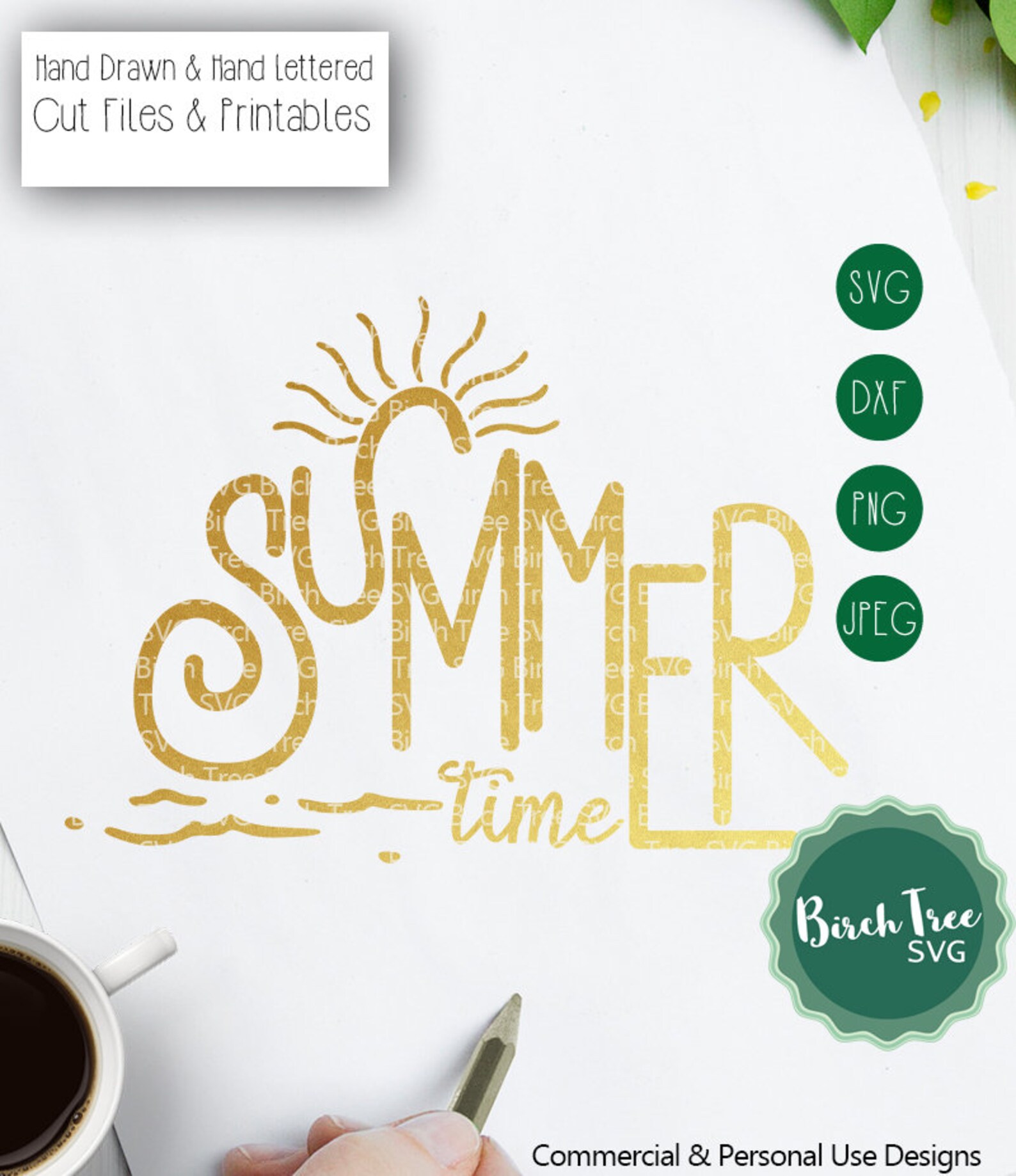 Summer Time SVG Beach Svg Sunshine Svg Summertime SVG - Etsy