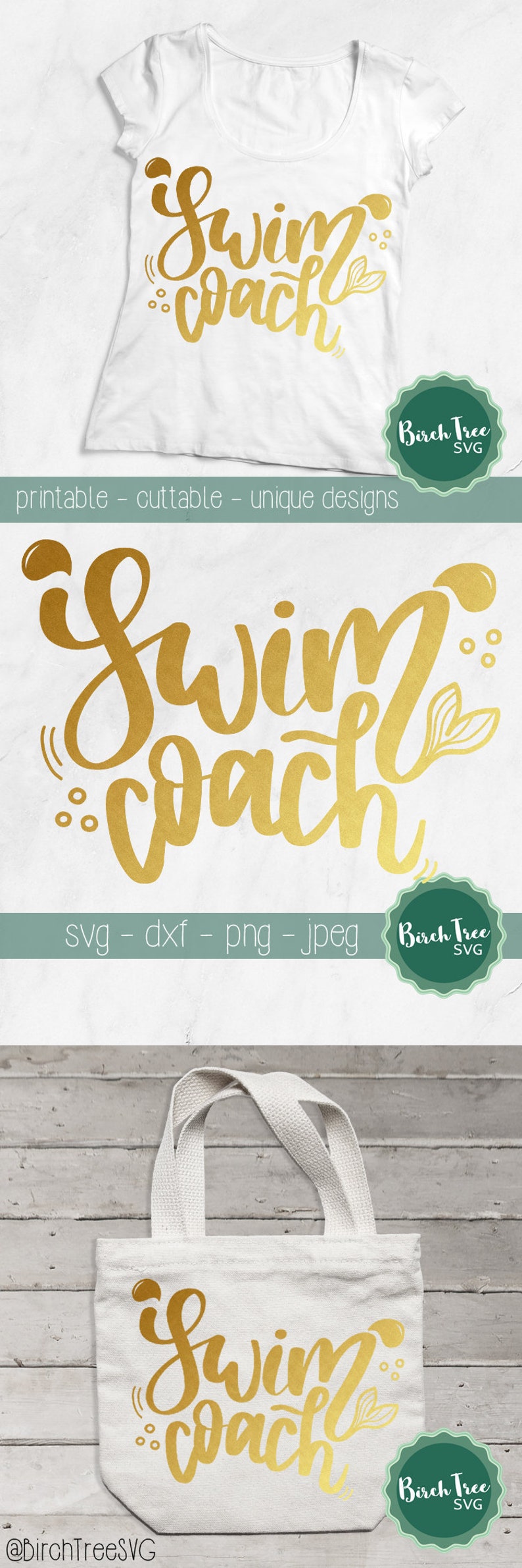 Swim Coach SVG, Swimming Svg Cutting File, Swimming Team Svg, Swim ...