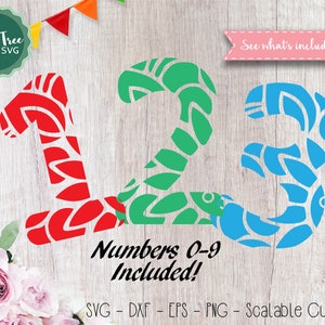 Mandala Numbers SVG Cutfile Mandala SVG Numbers Svg Cricut | Etsy