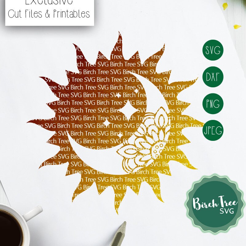 Celestial Mandala Svg - Etsy