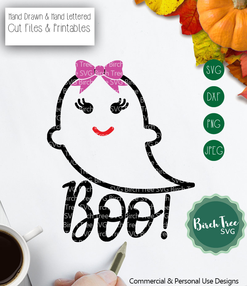 Boo Svg Bow Svg Girls Halloween Svg Mom Ghost Svg Ghouls - Etsy
