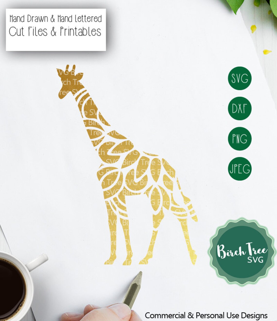 Giraffe Mandala Svg, Giraffe Svg Cut File, Mandala SVG, Giraffe Clipart ...