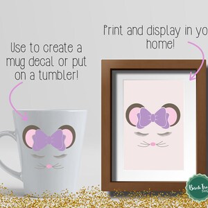 Mouse Svg, Mouse Print, Mouse Face Svg, Mouse Shirt, Mouse Birthday ...