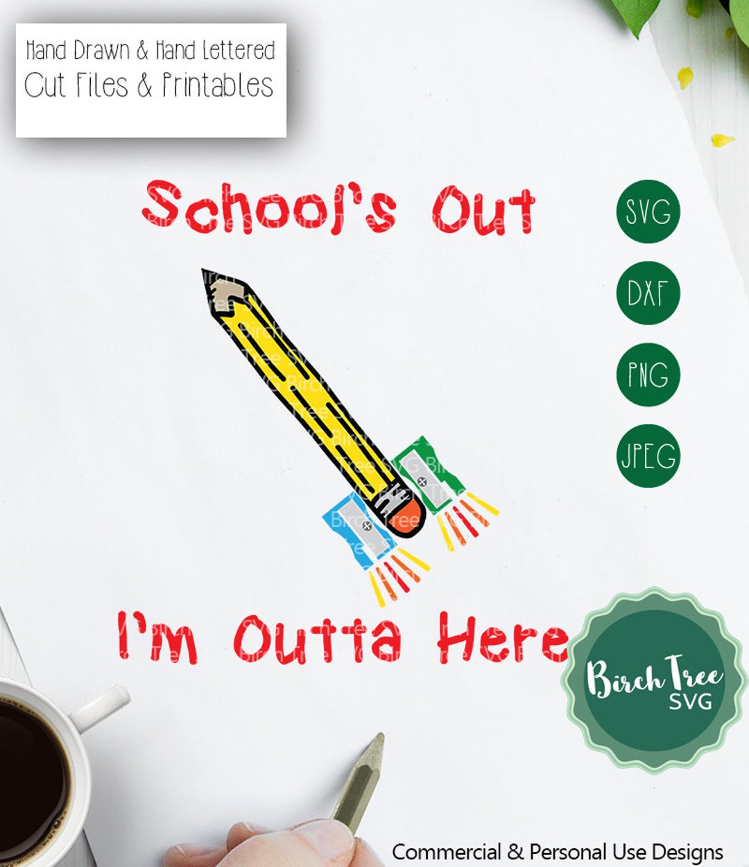 Schools Out for Summer SVG, Teacher Svg, End of School Svg, Last Day ...