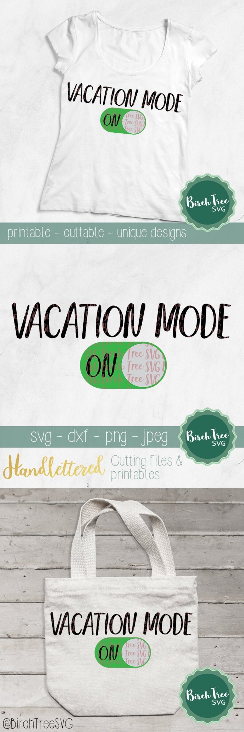 Vacation Mode on SVG, Summer SVG Cutting File, Vacay Mode Svg, Beach ...