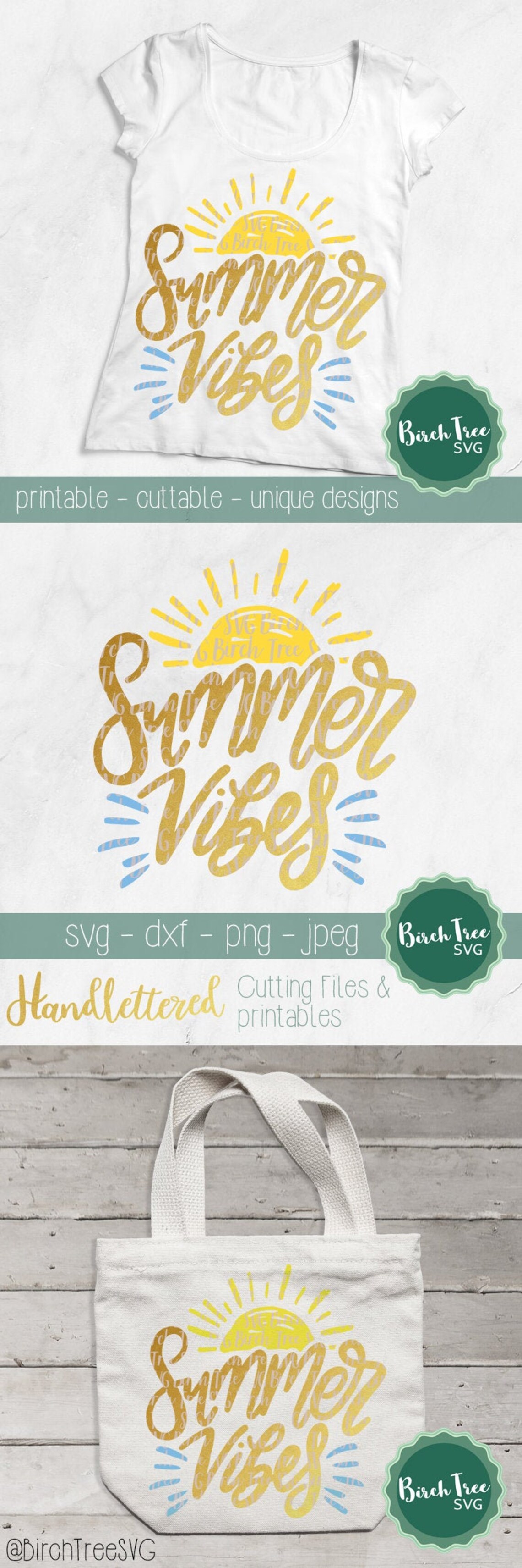 Summer Vibes SVG, Summer SVG, Summer Cutting File, Sunshine Svg, Svg ...