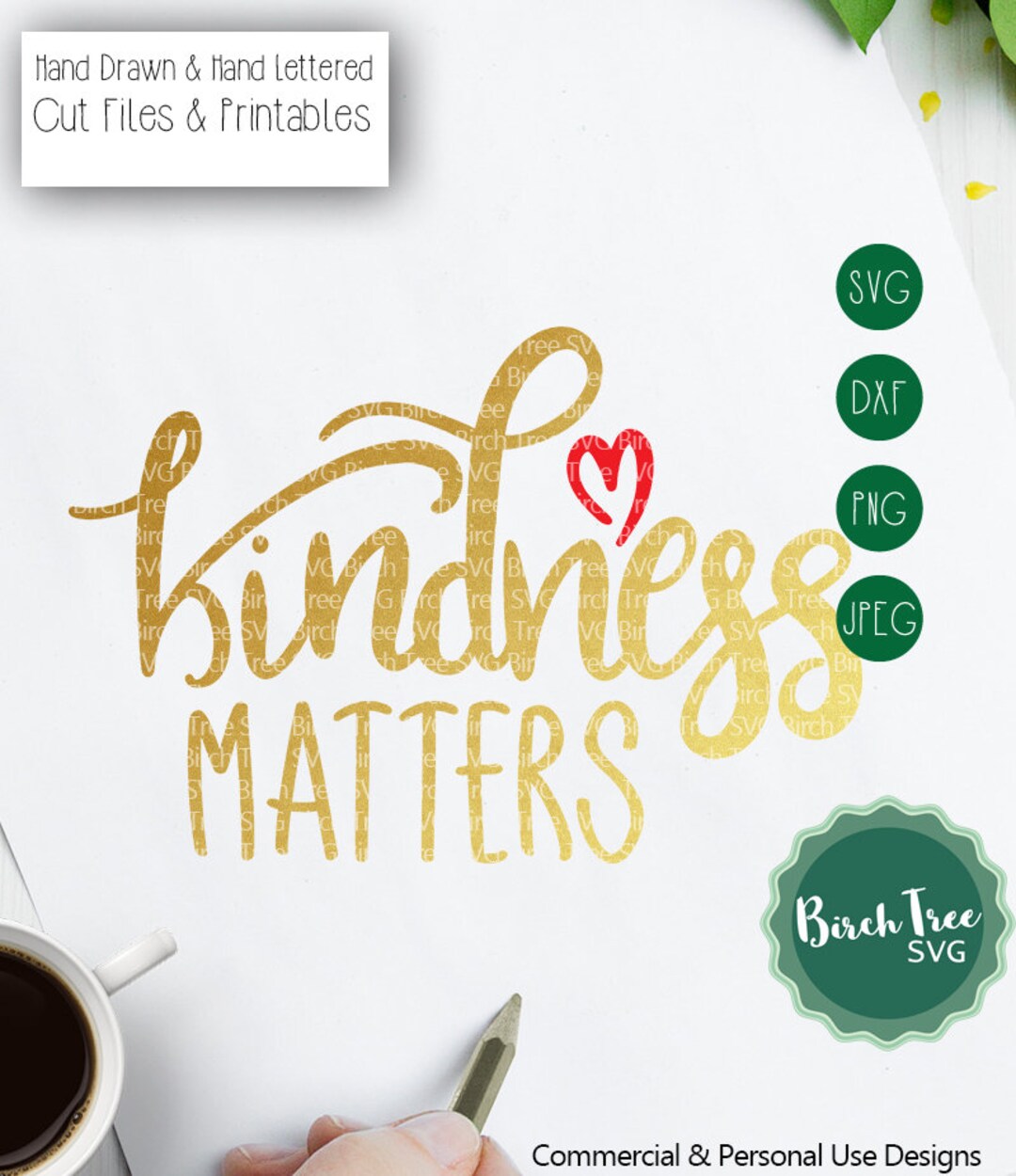 Kindness Matters SVG, Cutting File, Teacher Svg, Svg Sayings, Throw ...