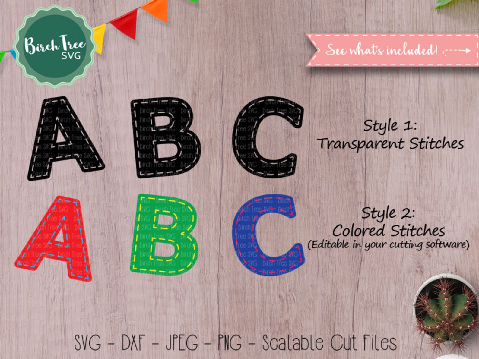 Stitched Alphabet SVG Fuentes Cutfile Stitch Cricut Font SVG - Etsy España