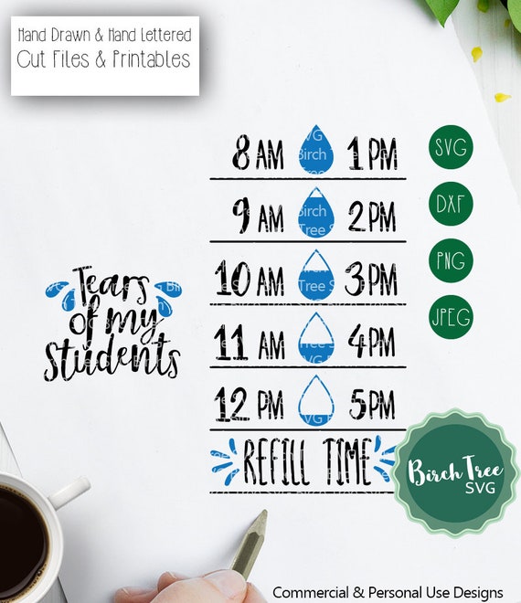 Visual Arts Water Level png dxf jpeg svg Tears of My Students Svg ...