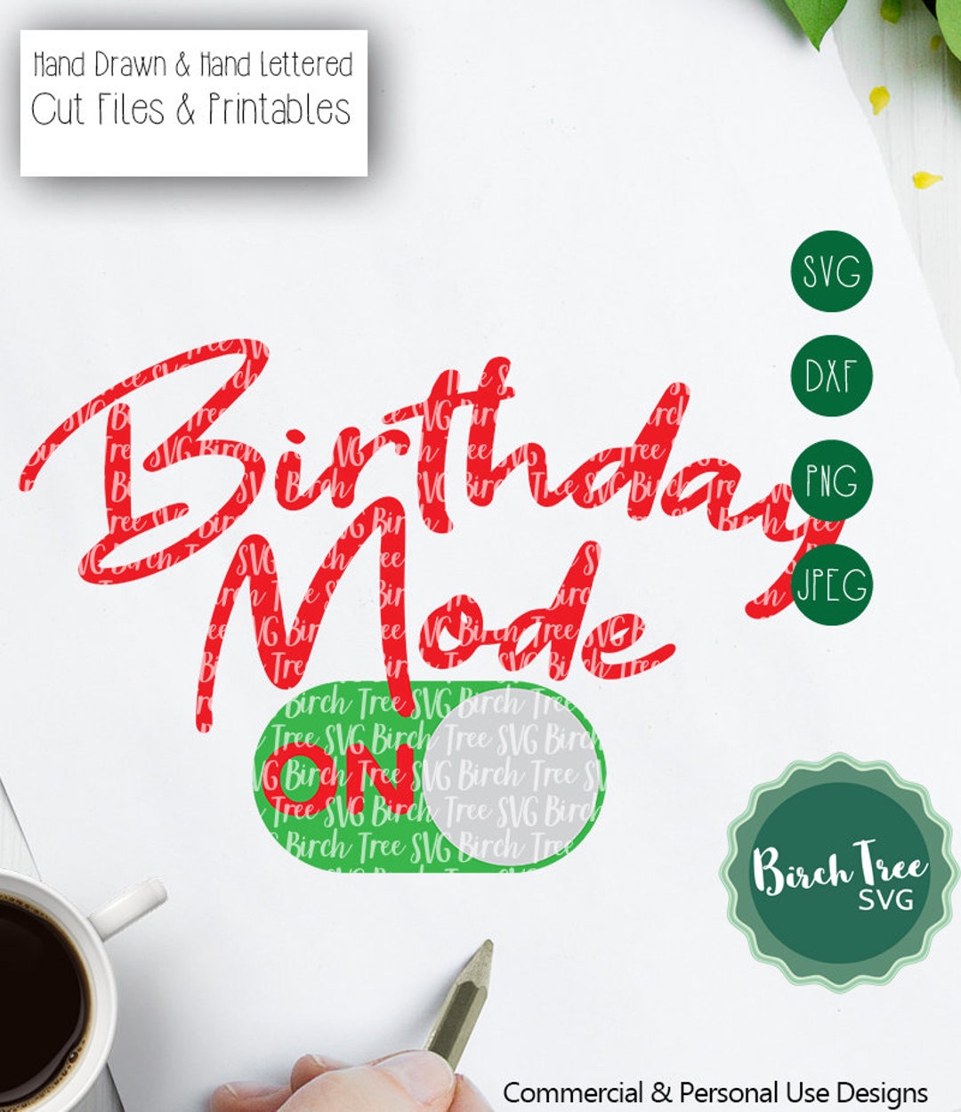 Birthday Mode on SVG, Birthday Svg, Birthday Shirt Svg, Birthday Party ...