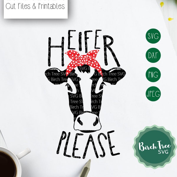 Heifer Svg - Etsy