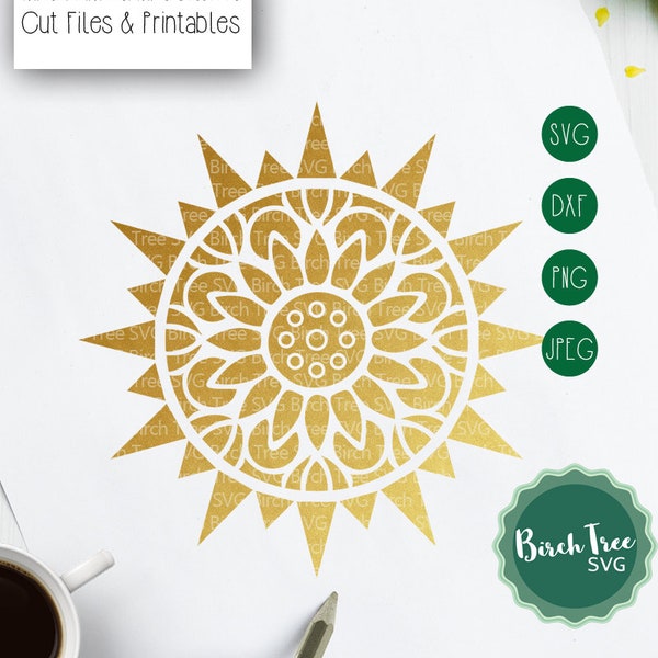 Zentangle Sun - Etsy