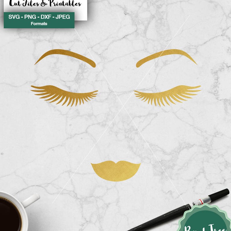 Eyelashes Svg - Etsy