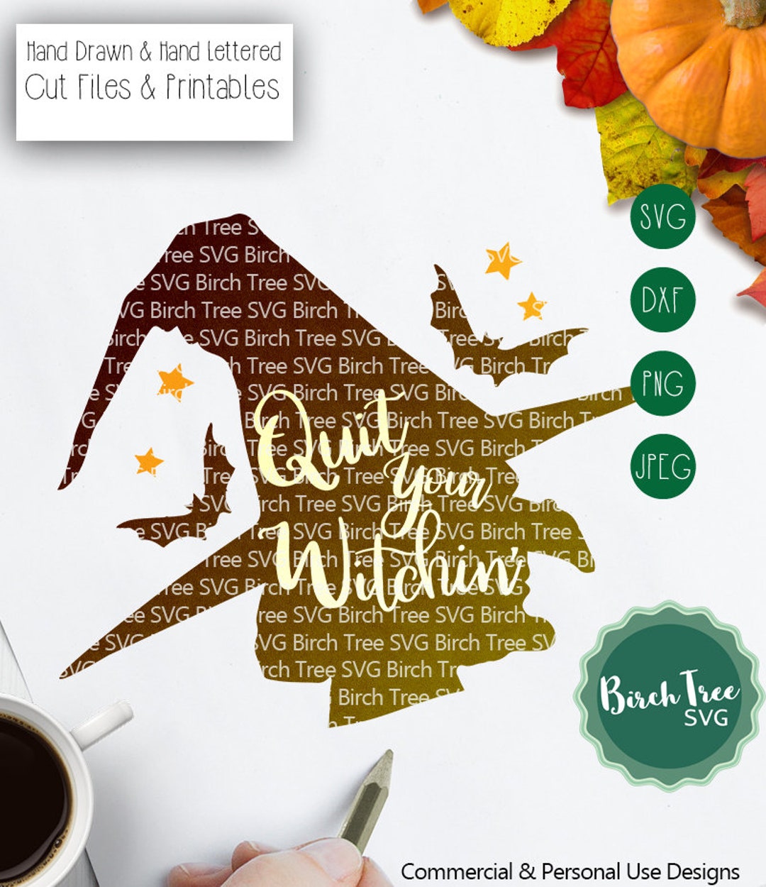 Quit Your Witchin Svg, Halloween Svg, Witch Svg, Kids Halloween Shirt ...