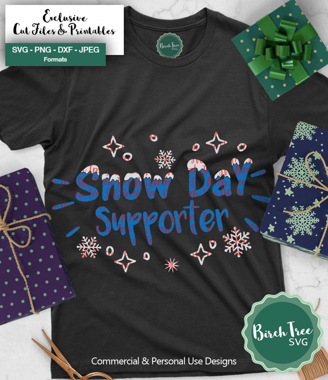 Snow Day Supporter Svg, Winter Shirt Svg, Christmas Svg, Winter Svg ...
