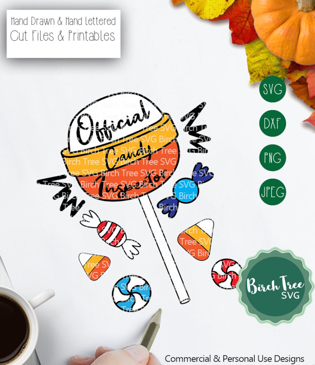 Official Candy Inspector Svg, Kids Halloween Svg, Trick or Treat Svg ...