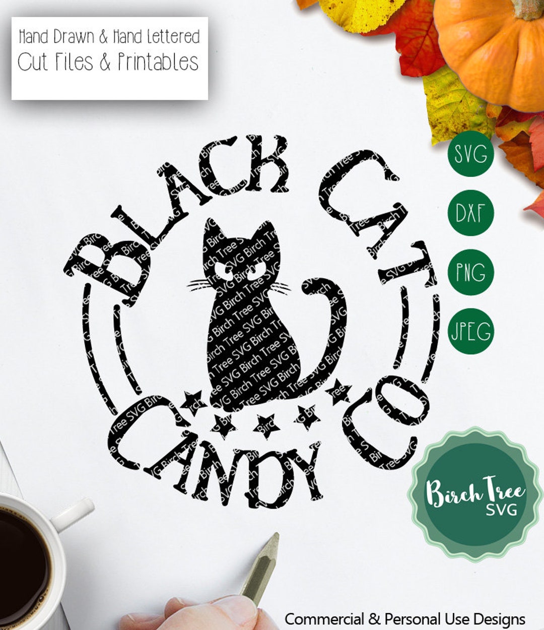 Black Cat Candy Co Svg, Halloween Sign Svg, Funny Halloween SVG ...