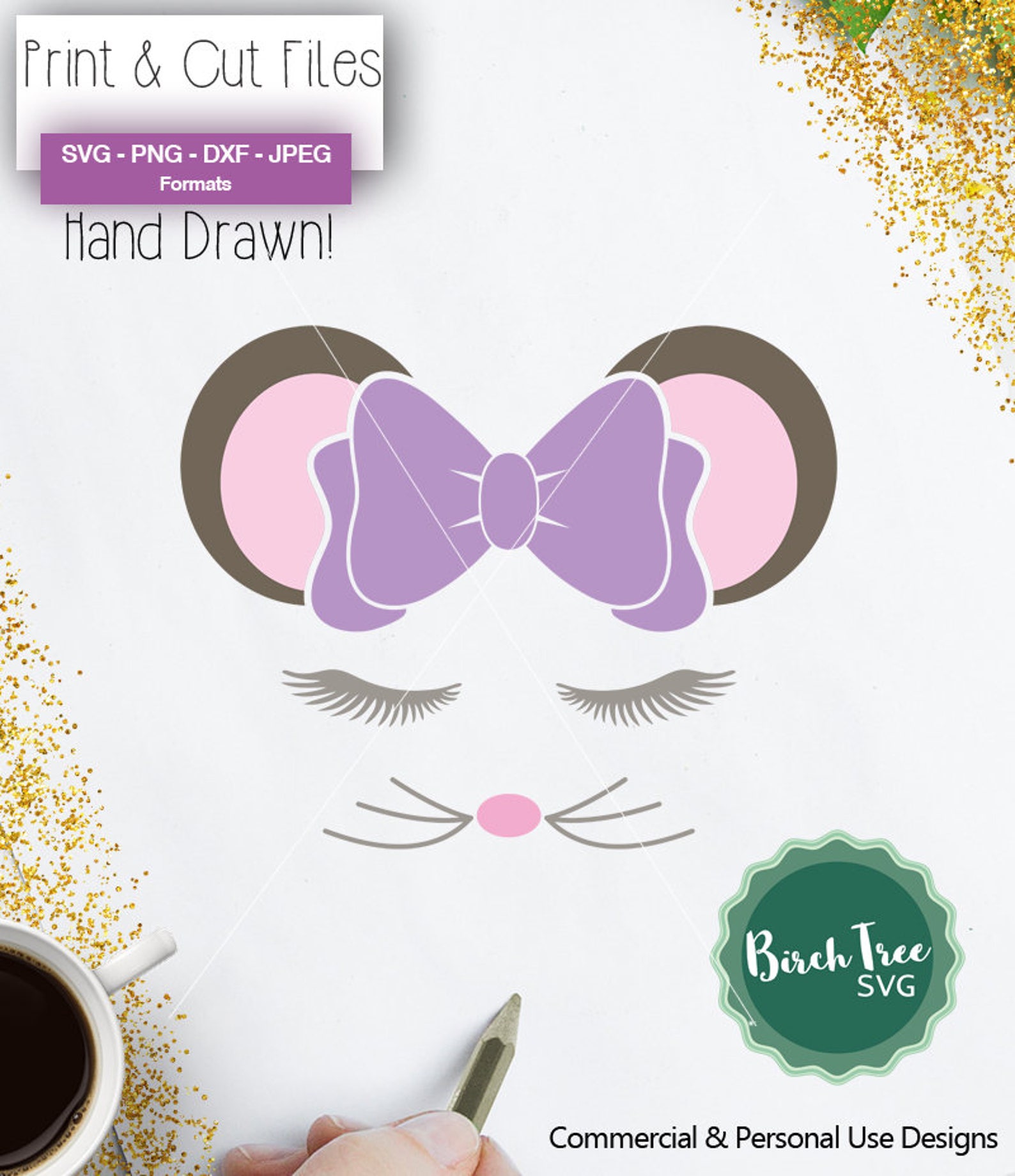 Mouse Svg, Mouse Print, Mouse Face Svg, Mouse Shirt, Mouse Birthday ...