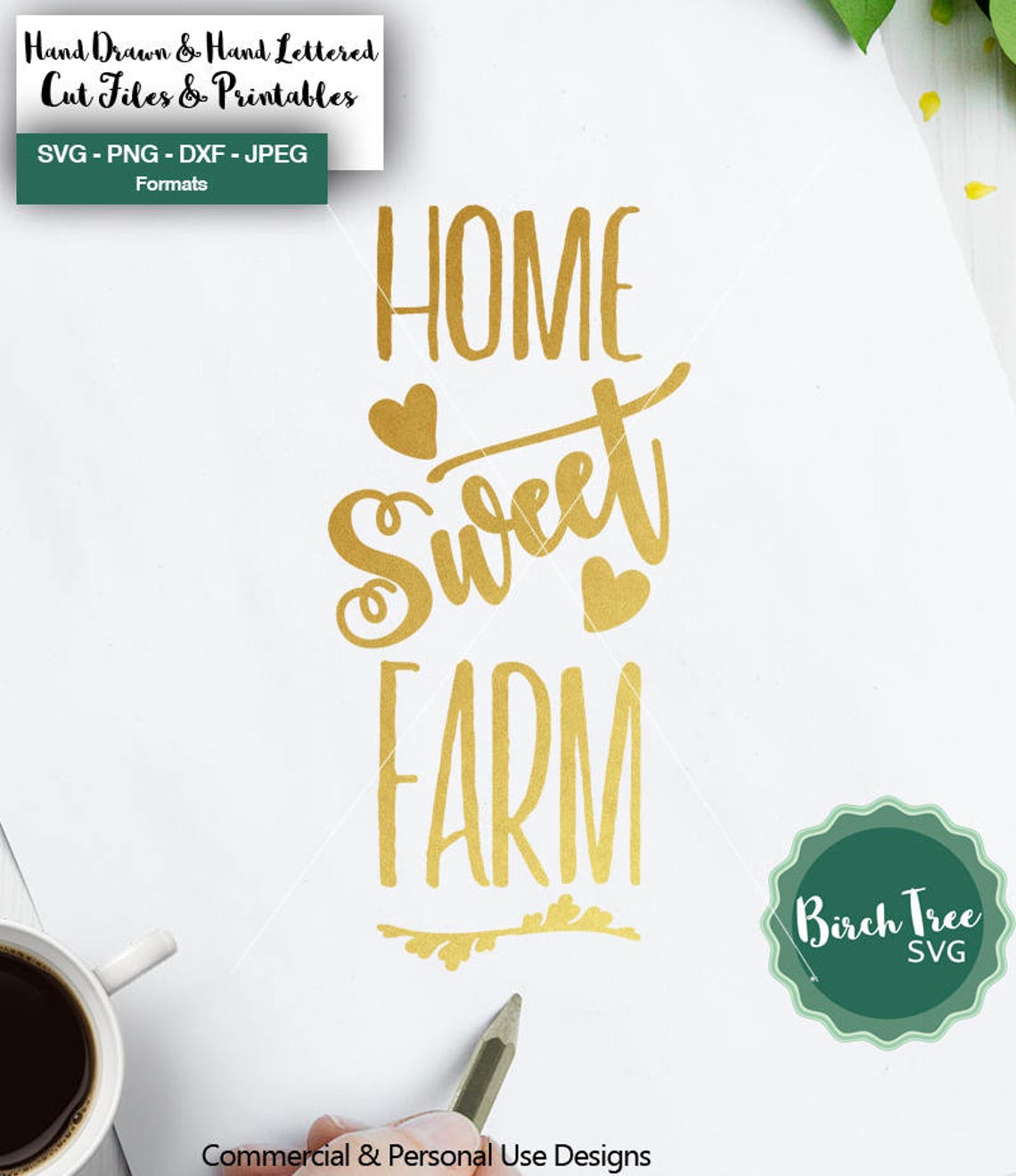 Home Sweet Farm SVG Farm Life Svg cutting file Country Svg | Etsy