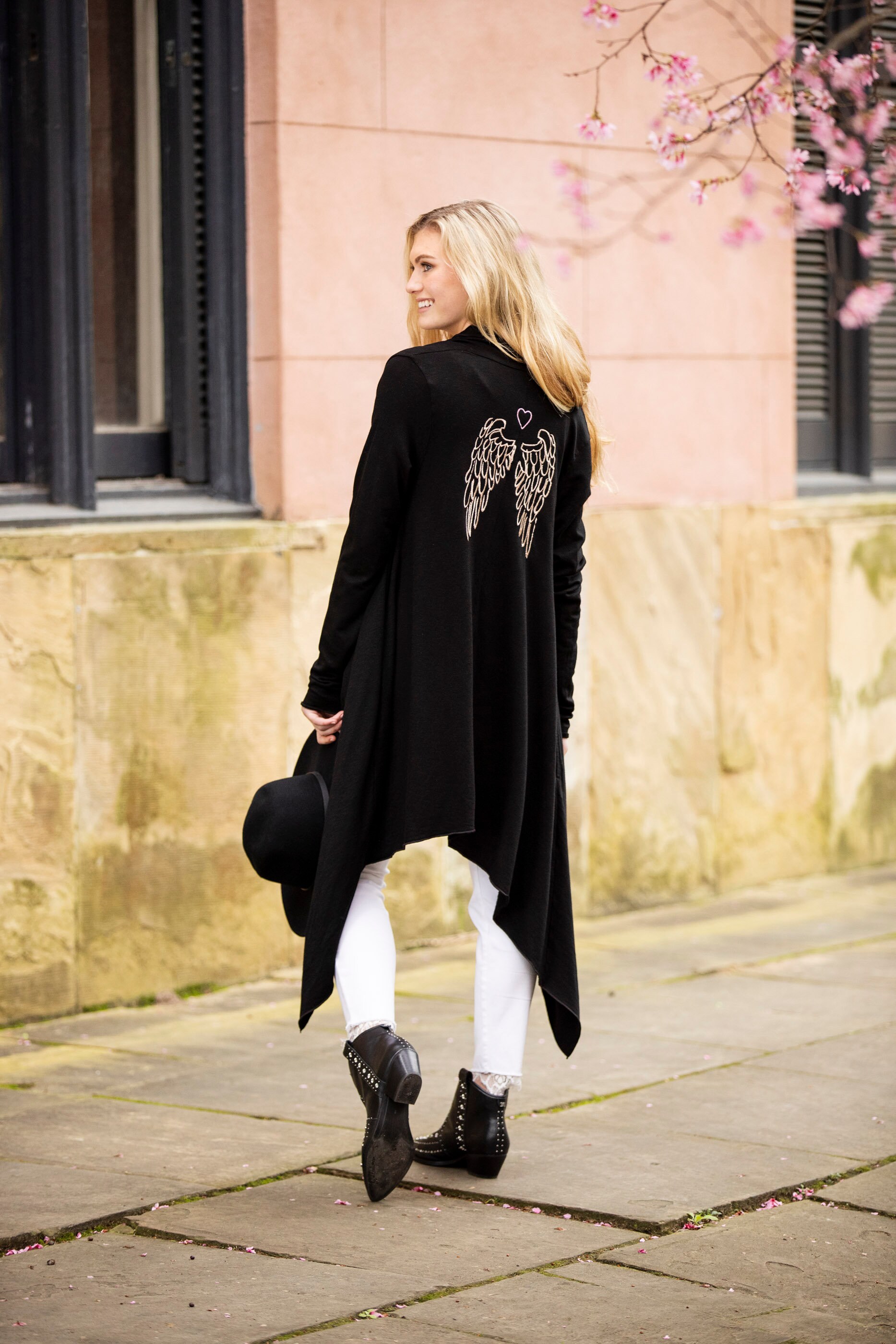 Angel Wings Cardigan, Eucalyptus Cardigan, Organic Cotton Cardigan ...