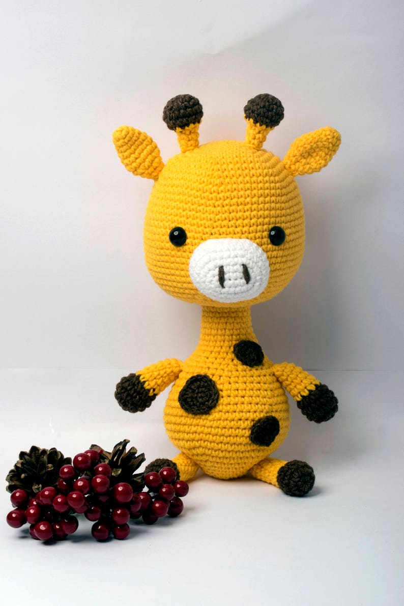 Children's Toy Giraffe Giraffe Gift Handmade Knitted - Etsy