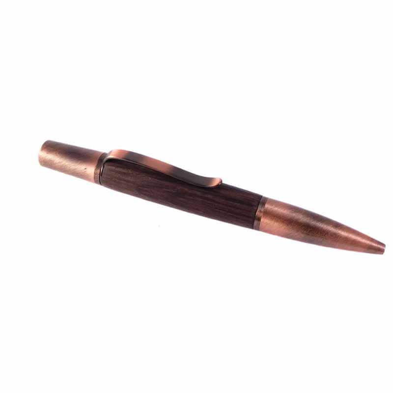Antique Copper Personalized Ballpoint Pen in Irish Bog Oak. - Etsy