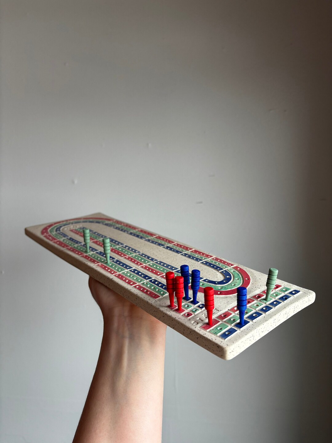 Ceramic Cribbage Board - Etsy