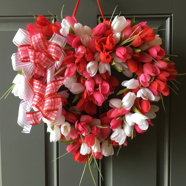 Heart Wreath - Etsy